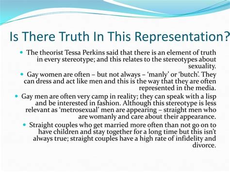 Representation Of Sexuality PPT