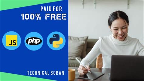 100 Paid For Free Javascript And Php And Python Course By Technicalsoban Viral Course Youtube