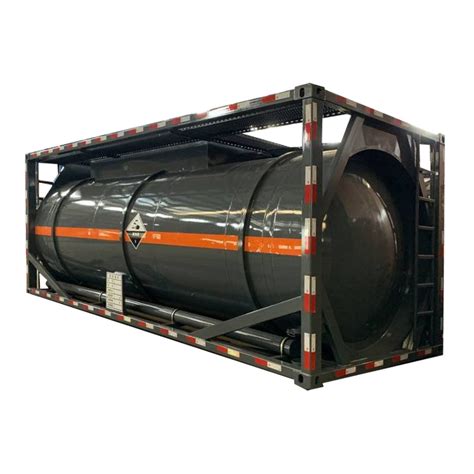 High Capacity T8 Liquid Tank Container For Transporting Corrosive Goods Corrosive Containers