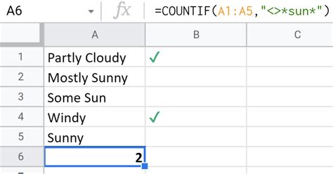 How To Count The Number Of Cells With Text In Google Sheets