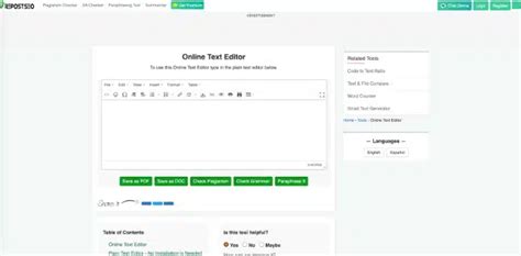 Les 10 Meilleurs éditeurs De Texte En Ligne Gratuits