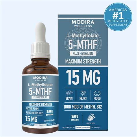 L Methylfolate 5 Mthf Drops Modira