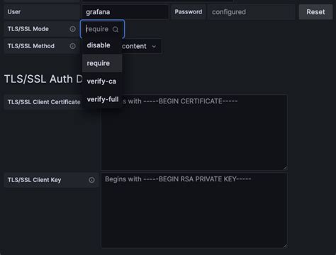 Amazon Web Services Aws Managed Grafana Can Not Connect Rds Postgres Db As Datasource With Ssl