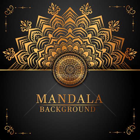 럭셔리 로얄 골드 만다라 배경 이미지 Hd 로얄 골든 만다라 이슬람 럭셔리 배경 사치 배경 사진 무료 다운로드 Lovepik