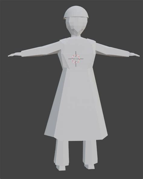 blender人物建模作业 csdn社区
