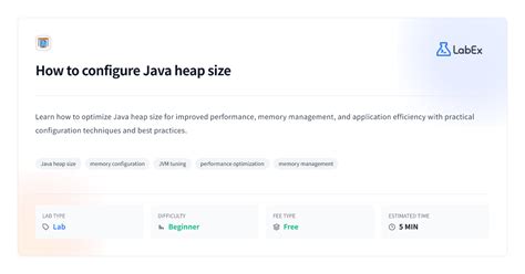 How To Configure Java Heap Size Labex