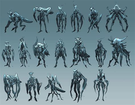 Artstation Sketches Mantis
