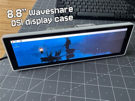 Waveshare 8 8 Display And Raspberry Pi Case By Jdamcd Makerworld