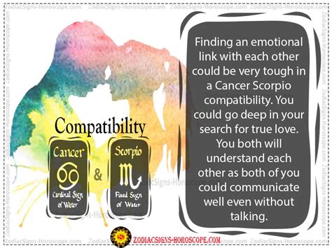 Cancer And Scorpio Compatibility Love Life Trust And Patibility