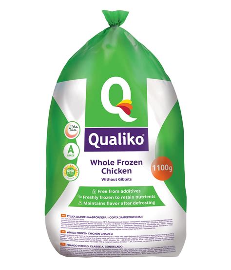 Buy Qualiko Frozen Whole Chicken 1100 G Online In Uae Talabat Uae