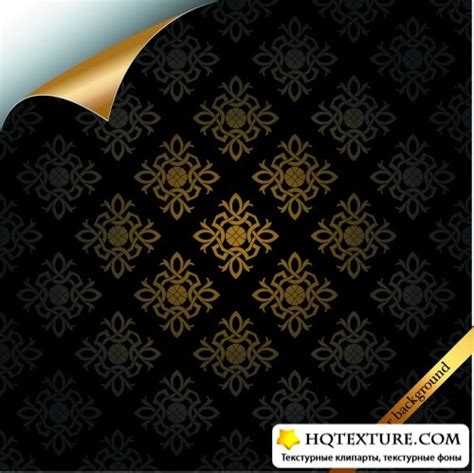 Blask Damask Patterns Vector Векторные клипарты текстурные фоны бекграунды Ai Eps Svg