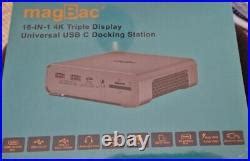 Magbac In K Triple Display Universal C Docking Station Windows Mac Usb Docking Station