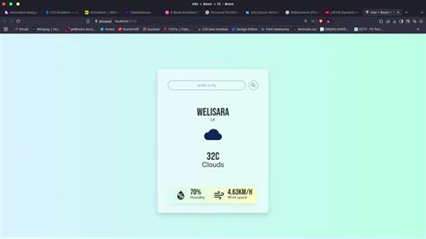 Weatherapp Reactjs Typescript Tailwindcss Openweathermap Dasun Nirmal