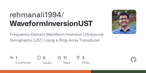 GitHub Rehmanali WaveformInversionUST Frequency Domain Waveform Inversion Ultrasound