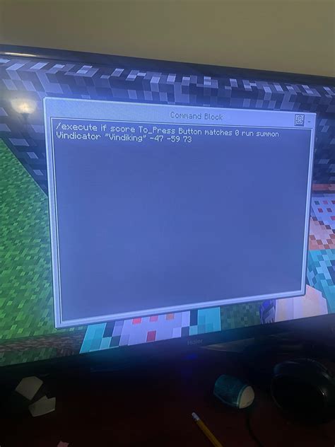 Why Wont This Work Rminecraftcommands