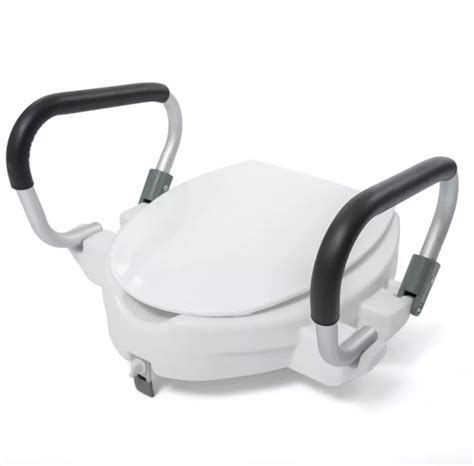 ᐉ Насадка на унітаз Med1 N16 з кришкою та підлокітниками • Краща ціна в Києві Україні • Купити