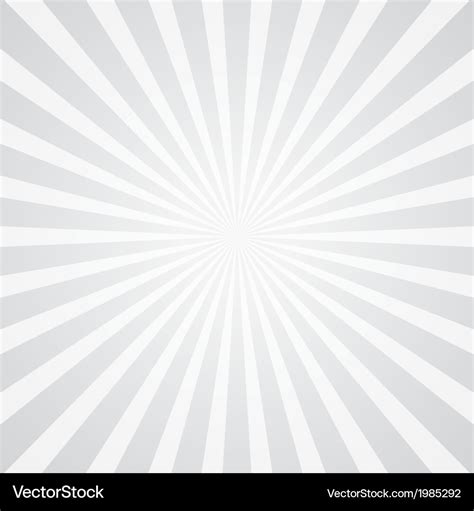 White Ray Burst Background Royalty Free Vector Vectorstock