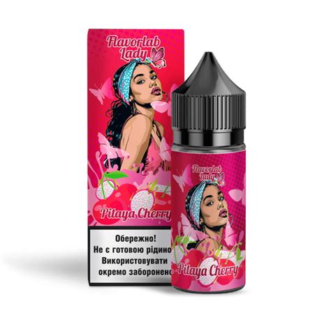 Набір сольової рідини Flavorlab Lady Pitaya Cherry Пітая Вишня 30 мл