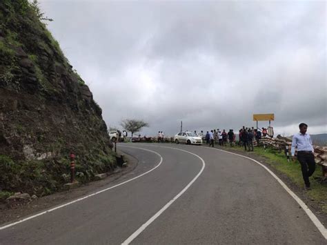 Maharashtra News Nashik News Bus Accident At Saptshrungi Gad Ghat See