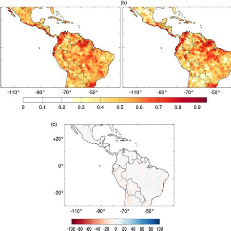 Spatial Distribution Of The Significant Correlation Coefficients