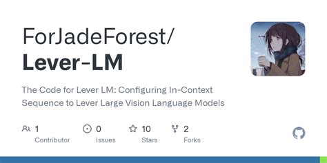 Github Forjadeforestlever Lm The Code For Lever Lm Configuring In Context Sequence To Lever