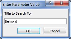 How To Create And Use Parameter Queries In Microsoft Access