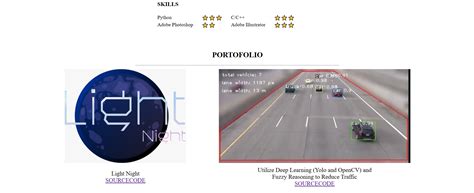 Tugas Pemrograman Web Membuat CV Dengan HTML