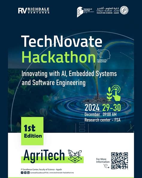 Technovatehackathon Agritech Iot Ai Machinelearning Namaa Sustainability Innovation