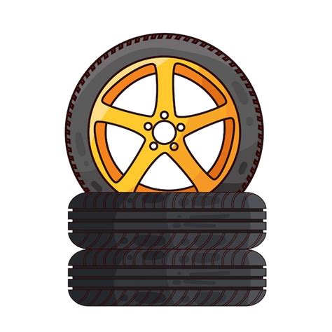 Car Tires Clipart