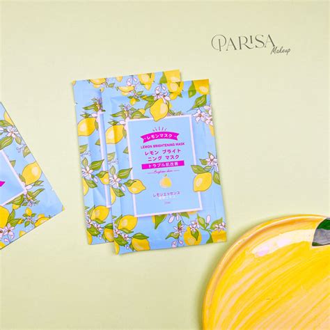 ماسک ورقه ای روشن کننده لیمویی Mooyam آرایشی و بهداشتی پریسا