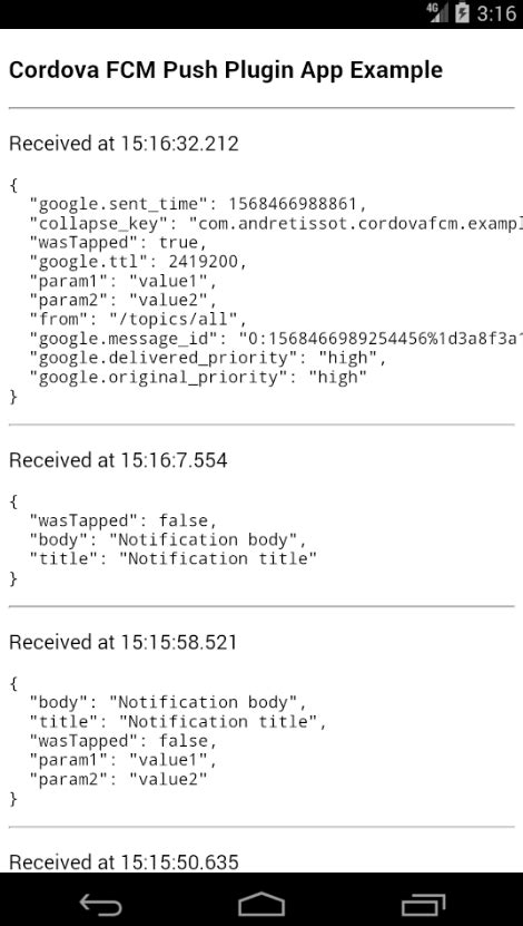 Github Andrehtissotcordova Plugin Fcm With Dependecy Updated App Example Simple Cordova