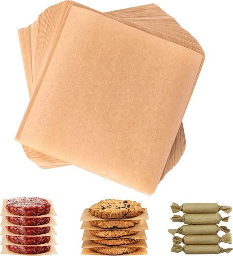 500 Pcs Parchment Paper For Baking 4x4 Inches Non Stick