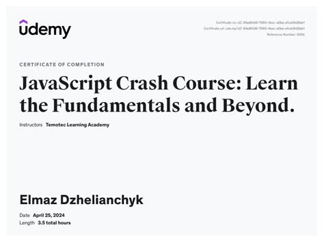 Javascript Crashcourse Webdevelopment Learningjourney Elmaz