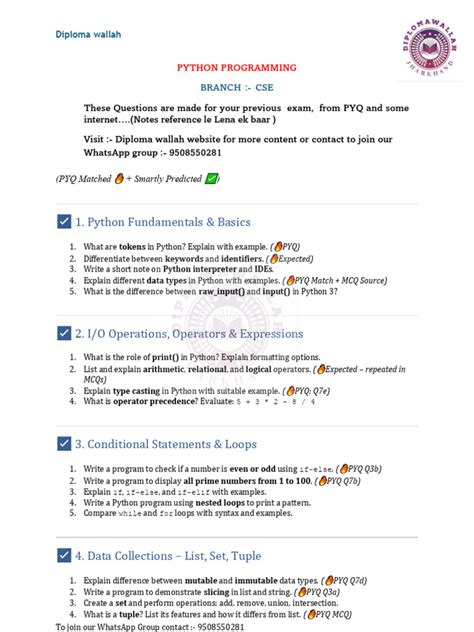 Python Qs Pdf Python Programming Language String Computer Science