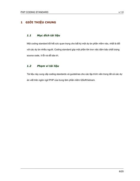 Tai Lieu Php Coding Standard PDF