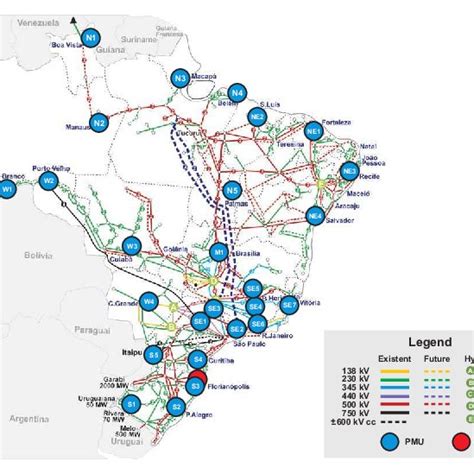 Pmus Locations For The Synchrophasor Low Voltage Measurement Download Scientific Diagram