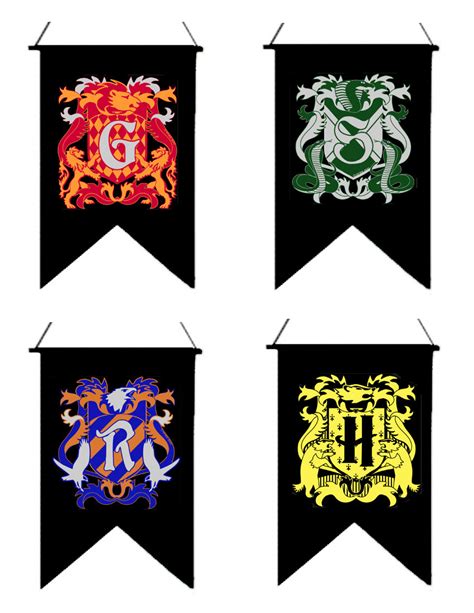 哈利波特 四学院壁画 堆糖，美图壁纸兴趣社区