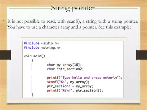 c string ppt ppt