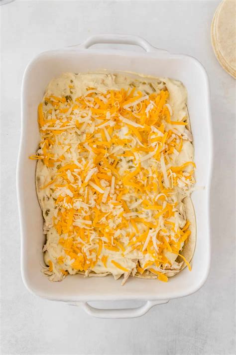 Sour Cream Chicken Enchilada Casserole Happy Homeschool Nest