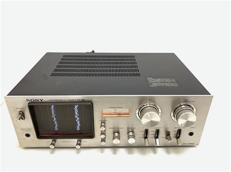 Sony Audio Scope Tv Tuner Vt M5 Hi End Vintage 1977 Rare Work 220volts