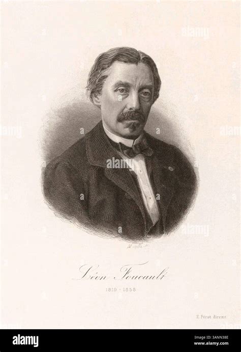 This Portrait Of Léon Foucault Created By E Pérot In 1878 Was