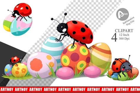 Easter Ladybug Clipart 5172643
