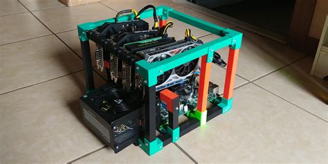 5 Gpu Frame Fully 3d Printed R Ethermining
