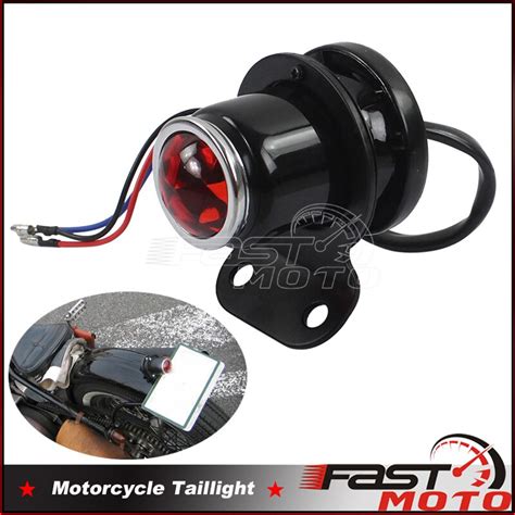 미니 오토바이 복제 테일 라이트 스톱 램프 Led 미등 Mt110 브레이크 라이트 할리 바버 헬기 카페 레이서 커스텀 클래식 Aliexpress