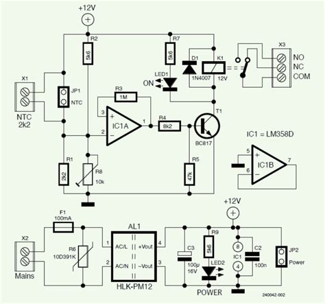Build An Ntc Based Analog Thermostat Use Your Skills