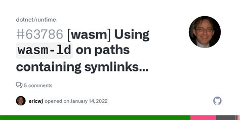 [wasm] using `wasm ld` on paths containing symlinks doesn t work on windows · issue 63786