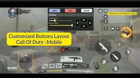 Customized Buttons Layout Call Of Duty Mobile YouTube