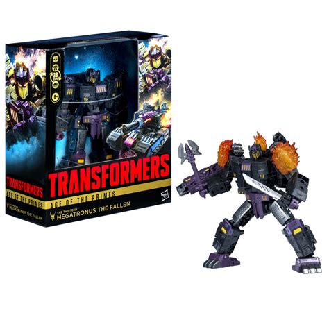 Transformers Age Of The Primes Leader Class Megatronus The Fallen Mytoy