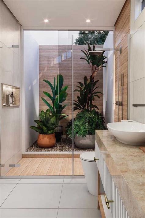 11 Inspirasi Desain Taman Dalam Rumah Minimalis Pashouses