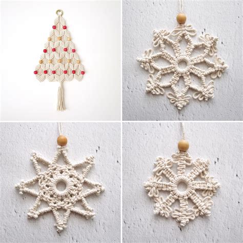 MACRAME PATTERNS Christmas Bundle Christmas Tree Etsy